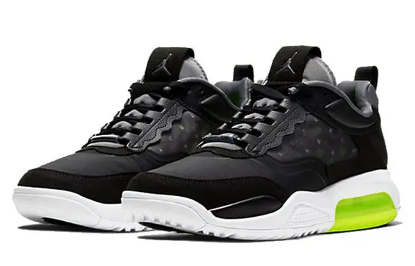 JORDAN Air Max 200 Xx "black Volt" Sneakers - Black/dark Grey/volt