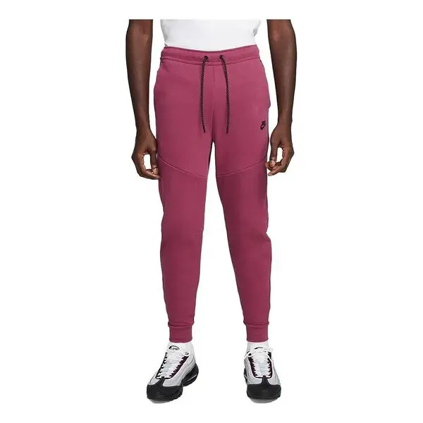 Nike Tech Fleece Joggers 'rosewood - Red