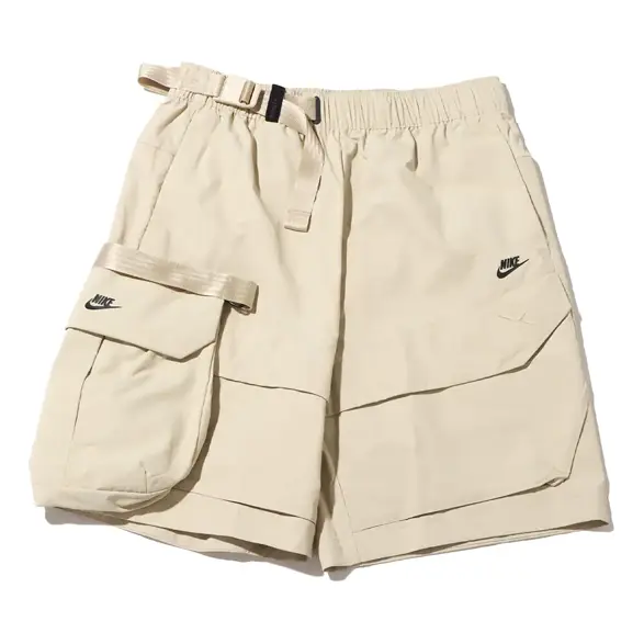 Nike Cargo Shorts With Brand Logo - Multi-color
