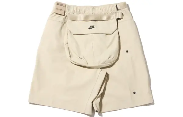 Nike Solid Color Brand Logo Cargo Casual Shorts Brown - Multi-color