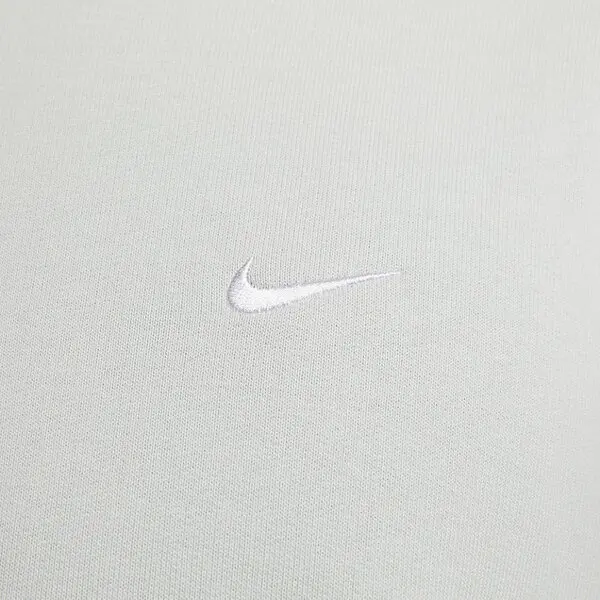 Nike Solo Swoosh Crew Sweatshirt 'light Silver - Light Silver/white