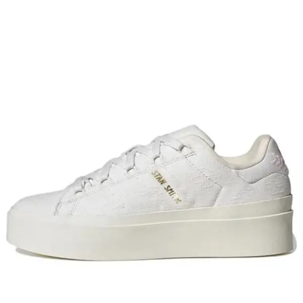 Adidas Stan Smith Bonega Embroidered Floral Sneakers - Cream