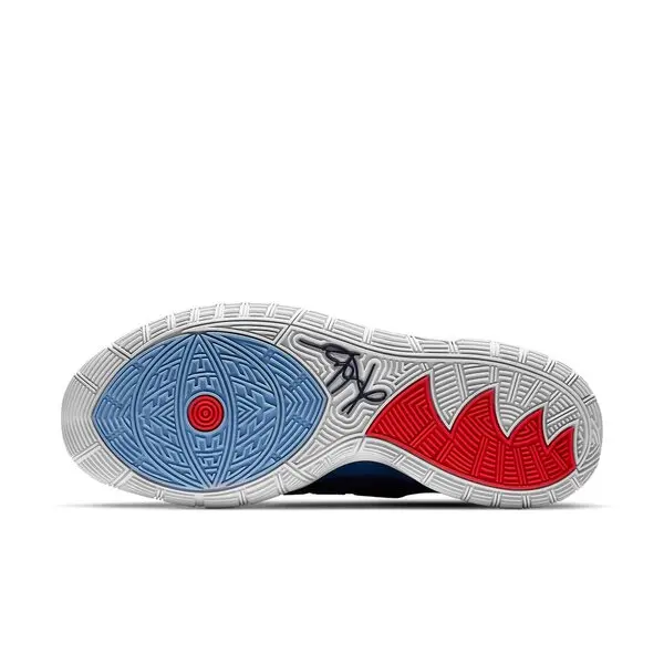 Nike Kyrie Mid Top Basketball Sneakers - Blue