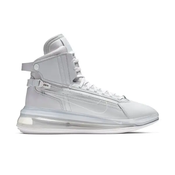Nike Max 720 Saturn High Top Sneakers - White