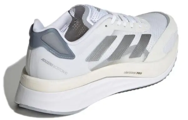 Adidas Adizero Boston Athletic Sneakers - White/silver