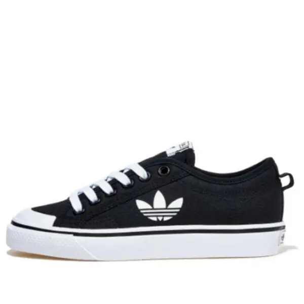Adidas Nizza Trefoil Sneakers - Black/white