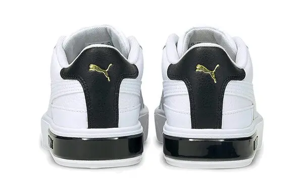 PUMA Cali Star Low Top Sneakers - White/black