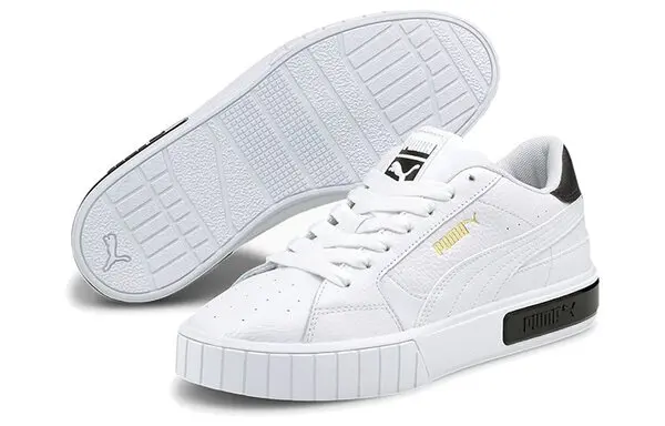 PUMA Cali Star Low Top Sneakers - White/black