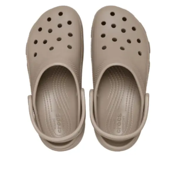 CROCS Classic Platform Clog - Taupe