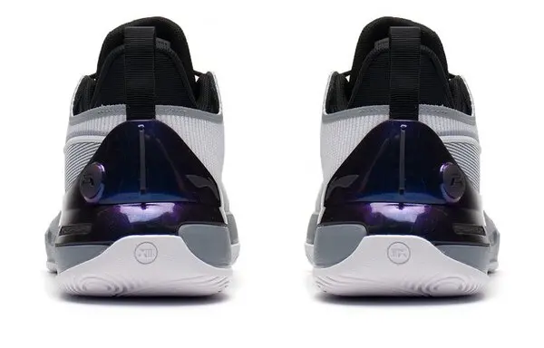 LI-NING Yushuai Retro On Court Sneakers - Grey/black