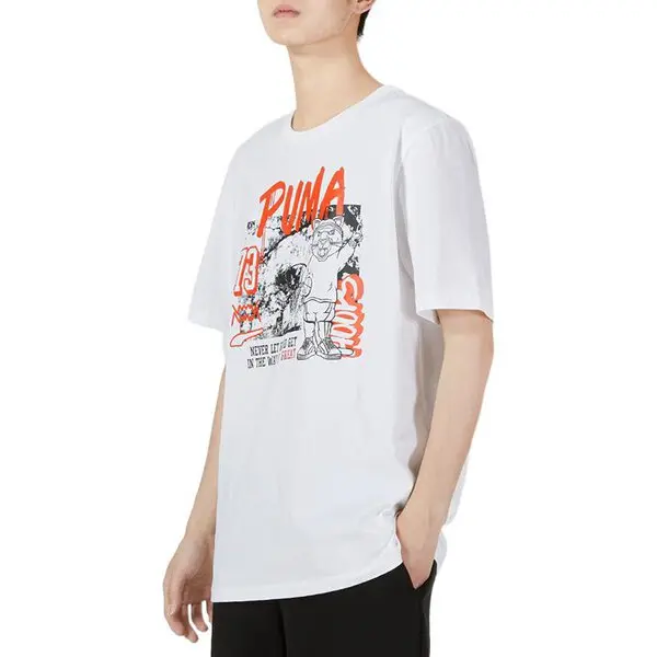 PUMA Dylan Short Sleeve Basketball T-shirt