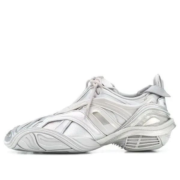 Balenciaga Tyrex Bandage Sneakers - White/silver