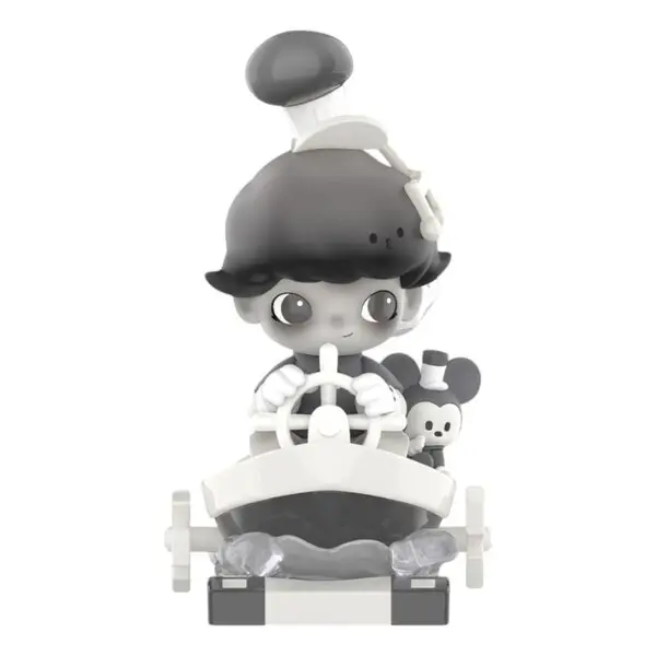 POP MART Disney Dimoo World Figure 'the Captain Of Steamboat Willie' Secret Edition - Multi-color