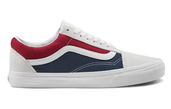 VANS Old Skool Retro Block Suede And Canvas Lace-up Sneakers - Black