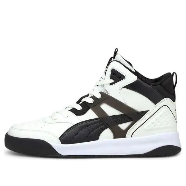 PUMA Backcourt Mid Top Sneakers - White/black