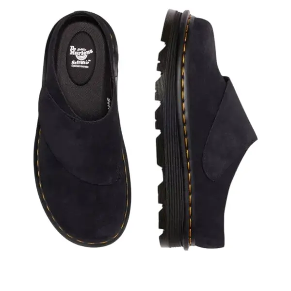 Dr. Martens Zebzag Anywair Mules - Black