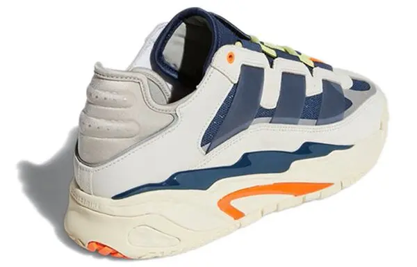 Adidas Niteball High Top Sneakers - Blue/white/gray