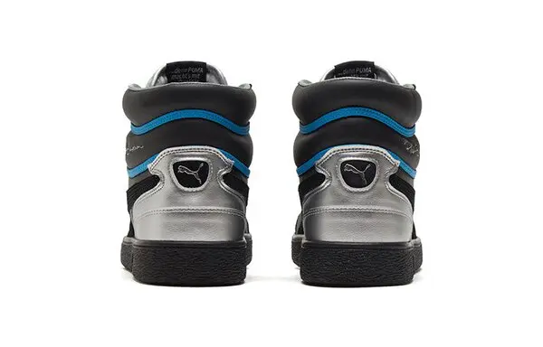PUMA Ralph Sampson Mid 'royal Elektro Green' Sneakers - Black