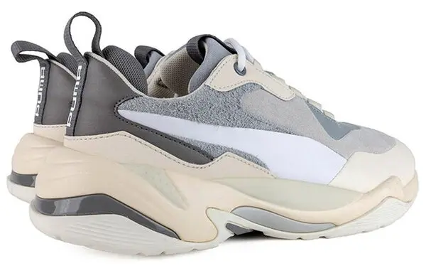 PUMA Thunder Colour Block Sneakers - Gray/white