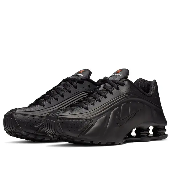 Nike Shox R4 Athletic Sneakers - Black