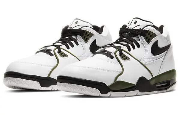 Nike Flight 89 Sneakers - White/green