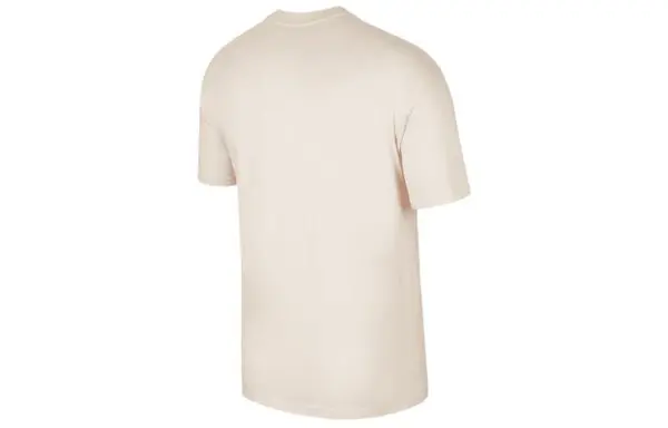 Nike Solid Color Loose Round Neck Short Sleeve Soft Orange - Multi-color