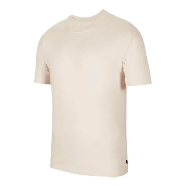 Nike Solid Color Loose Round Neck Short Sleeve Soft Orange - Multi-color