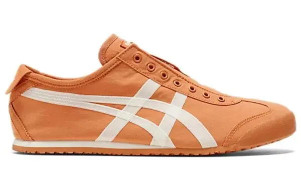 Onitsuka Tiger Mexico 66 Slip-on Sneakers - Rust Orange/cream
