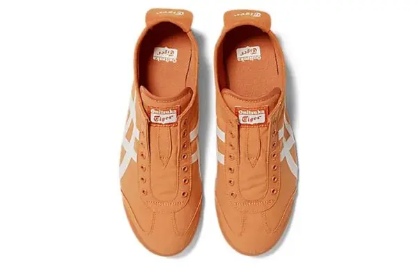 Onitsuka Tiger Mexico 66 Slip-on Sneakers - Rust Orange/cream
