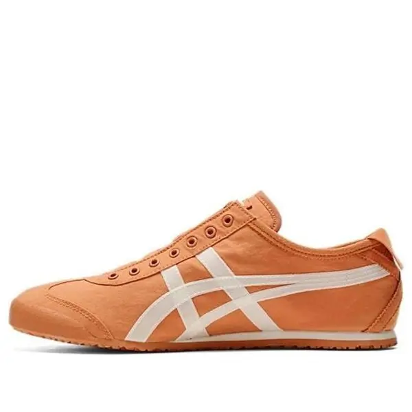 Onitsuka Tiger Mexico 66 Slip-on Sneakers - Rust Orange/cream
