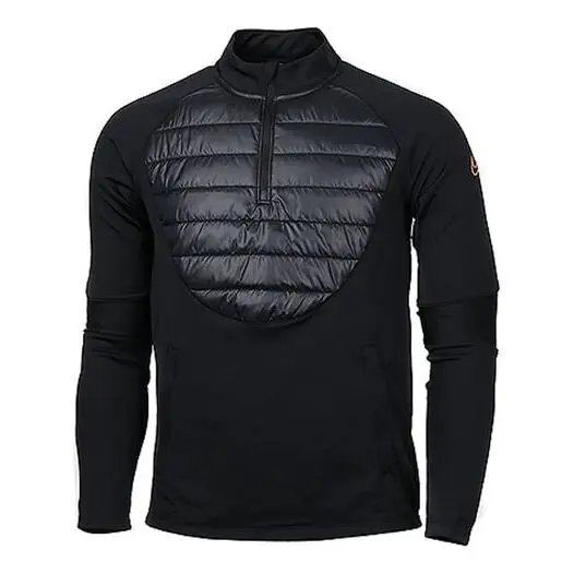 Nike Soccer Training Jacket With Stand Collar And Zip Closure - Multi-color
