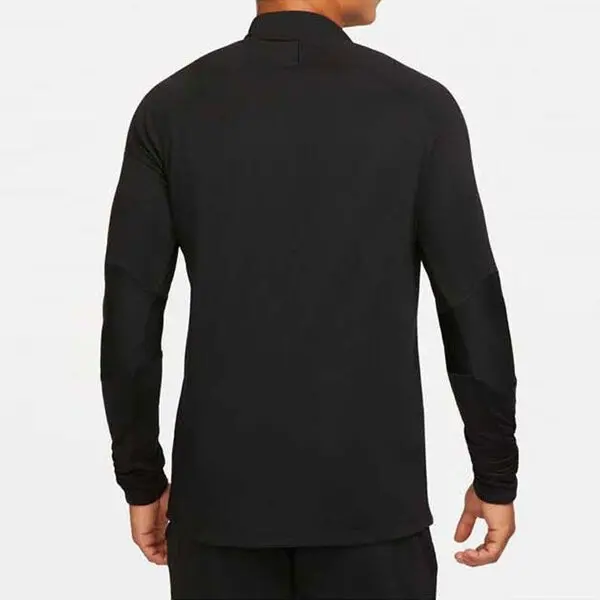 Nike Soccer Training Jacket With Stand Collar And Zip Closure