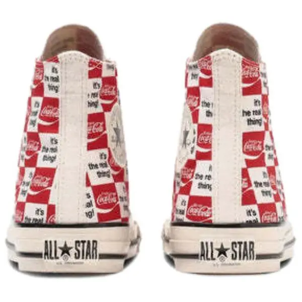 CONVERSE Chuck Taylor All Star High Top Coca-cola Sneakers - Red/white