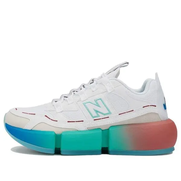 NEW BALANCE Jaden Smith X Vision Racer "hippie White" Sneakers - White/orange