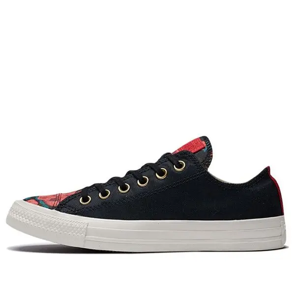 CONVERSE Chuck Taylor All Star Parkway Floral Low Top Sneakers - Black