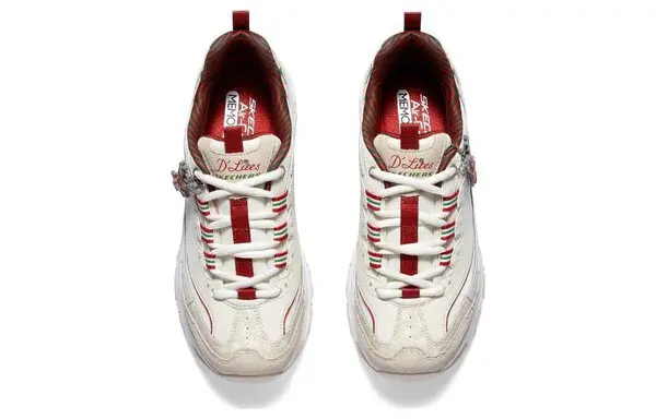 Sketchers D'lites 1.0 Christmas Edition Sneakers - Natural/multicolor