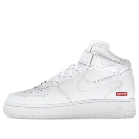 Nike X Supreme Air Force 1 Mid - White