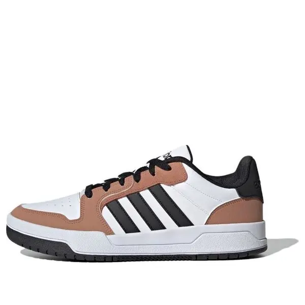 Adidas Entrap "white Black Brown" Lace-up Sneakers