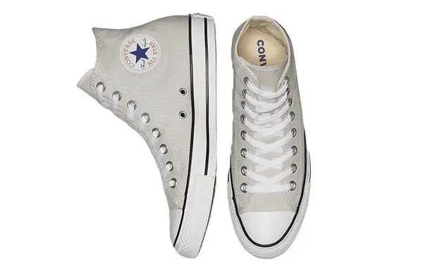 CONVERSE Chuck Taylor All Star High Top Sneakers - White/grey