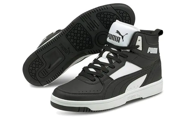 PUMA Rebound Joy High Top Sneakers - Black/white
