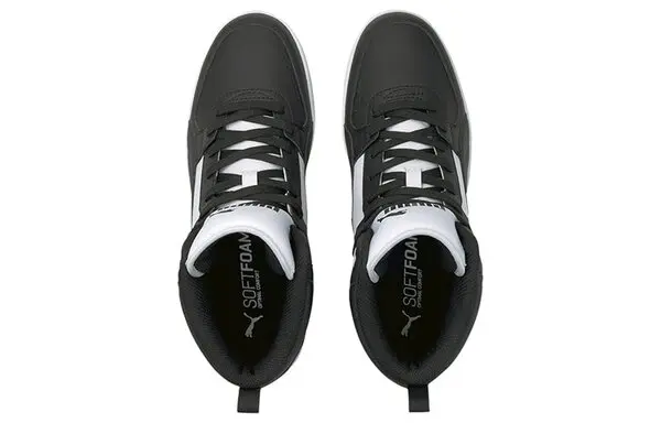 PUMA Rebound Joy High Top Sneakers - Black/white
