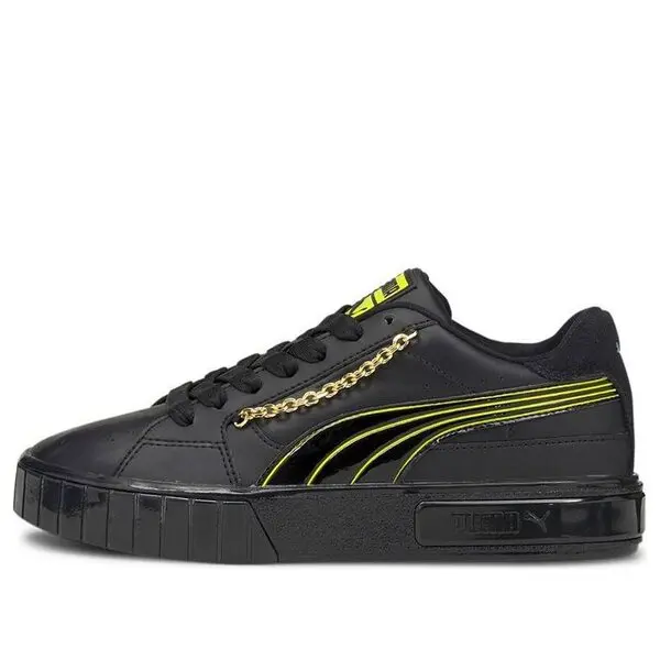 PUMA Cali Star Dark Dreams Sneakers - Black/yellow