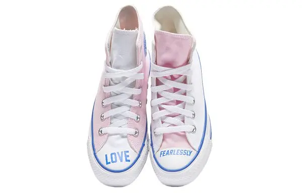 CONVERSE Chuck Taylor All Star Hi Sneakers - Pink/blue