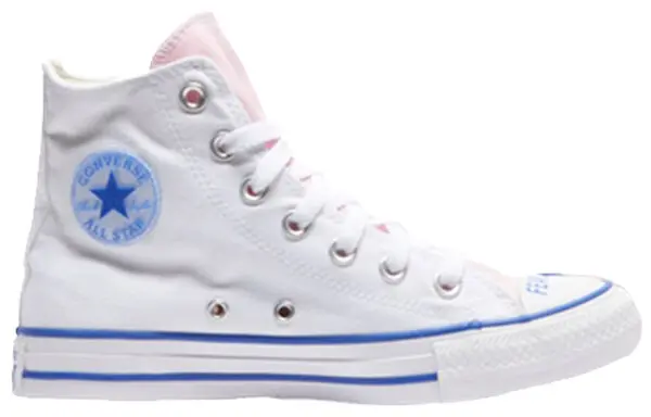 CONVERSE Chuck Taylor All Star Hi Sneakers - Pink/blue