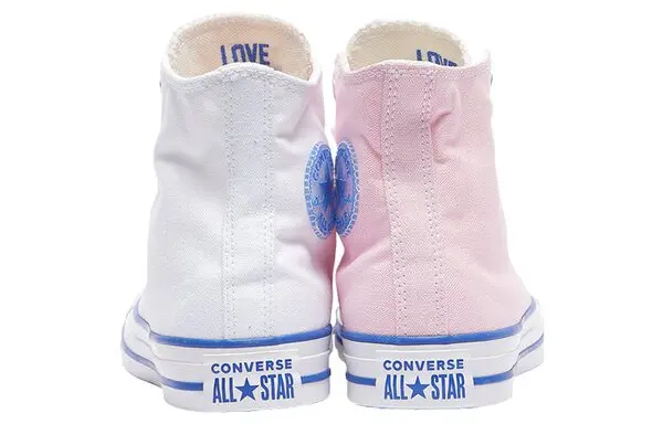 CONVERSE Chuck Taylor All Star Hi Sneakers - Pink/blue