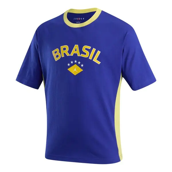 JORDAN 85 Brazil Graphic T-shirt - Royal