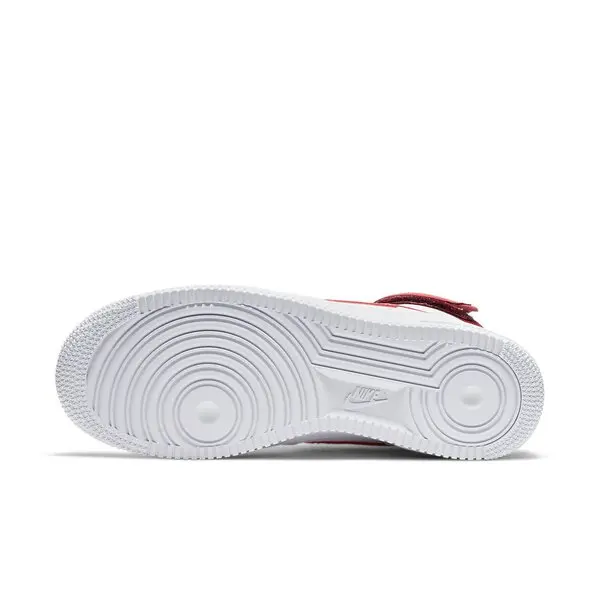 Nike Force 1 High Top Sneakers - White/red/green