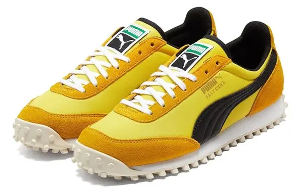PUMA Fast Rider Low Top Sneakers - Yellow