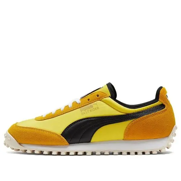 PUMA Fast Rider Low Top Sneakers - Yellow
