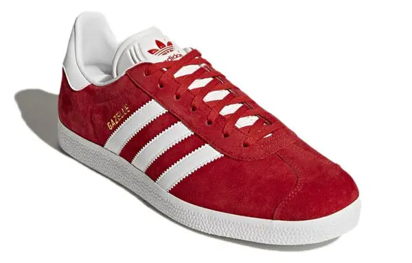 Adidas Gazelle Sneakers - Red/white